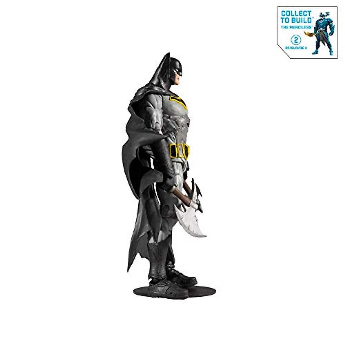 DC Multiverse Batman (Dark Nights: Metal) 7" Action Figure with Build-A Parts for 'The Merciless' Figure
