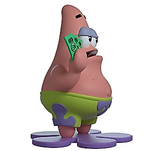 I Have 3 Dollars, 4" Patrick Collectible Figure, Based on Funny Internet Meme, High Detailed Collectible Figure - Youtooz Spongebob Squarepants Collection Based on Cartoon TV Series