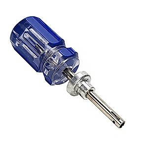 TLS.eagle 4 Inch CATV Cable Locking and Unlocking Terminator TV Tool Blue