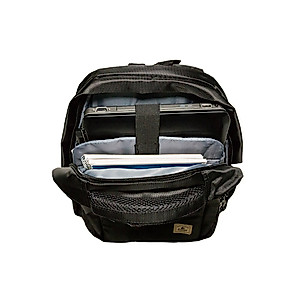 Everest City Travel Backpack, Black, One Size