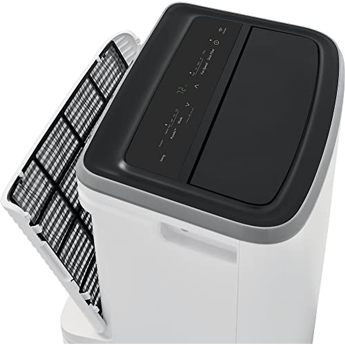 Frigidaire FHPW122AC1 Portable Room Air Conditioner, 12K BTU (ASHRAE) / 8K BTU (DOE) with Multi-Speed Fan/Dehumidify Mode/Washable Filter, Built-in Air Ionizer/Wi-Fi Connected/Window Kit, in White