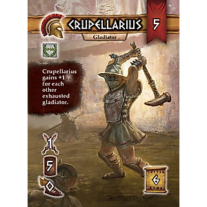 Spielcraft Games for Glory: The Game of Gladiatorial Combat and Deck Building