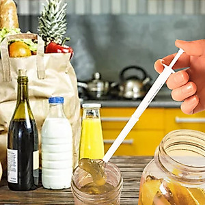 Multifunctional Flexible Olive Pepper Kimchi Food Grabber Gripper Picker Serving Fork, Pickle Pincher for Jar Pickle Olive Forks Serving Forks