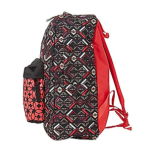 JanSport T501 Superbreak Backpack - Coral Dusk Tribal Mosiac