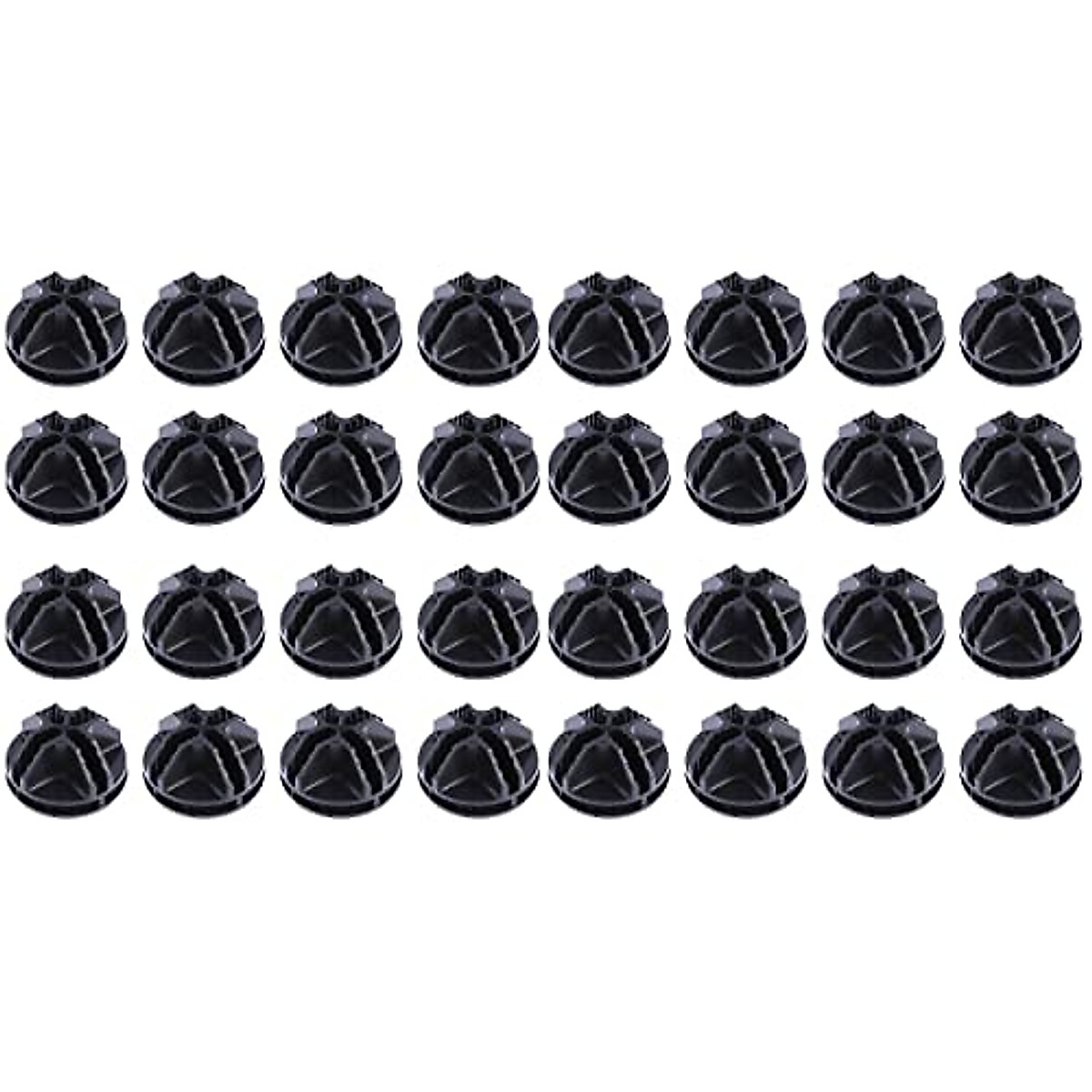 Scicalife 80pcs Wire Cube Connectors Plastic Connector Wire Grid Cube Organizer Connector for Modular Closet Storage Organizer Wire Shelving