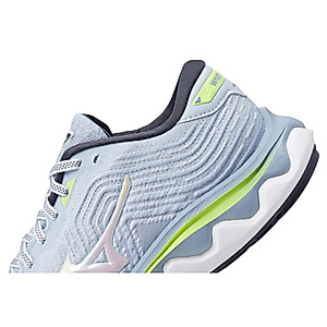 Mizuno womens Wave Horizon 6 Running Shoe, Heather-white, 9 US