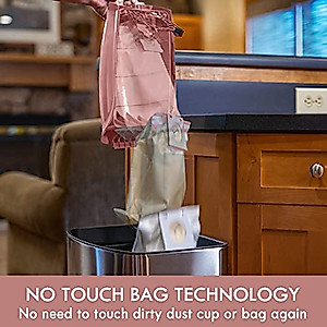 Kenmore BU4050 Intuition Bagged Upright Vacuum, liftup Cleaner with Hair Eliminator brushroll, pet Handi-Mate for Carpet, Hard Floor, Rose Gold