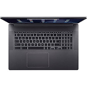 Acer 2023 Flagship Chromebook Light Laptop, 17.3" FHD IPS Touchscreen, 4-Core Intel Pentium N6000 (Upto 3.3GHz), 8GB RAM, 64GB eMMC, HD Webcam, WiFi 6, 10+ Hour Battery, Chrome OS+HubxcelAccessory