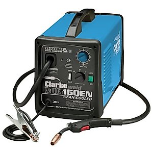 Clarke WE6527 160EN 240-Volt Fluxcore/MIG Welder