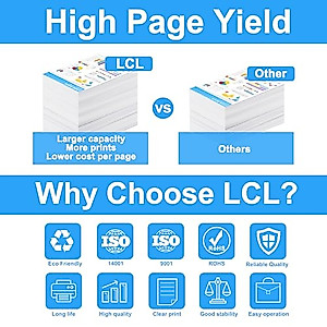 LCL Compatible Toner Cartridge Replacement for Sharp MX-561 MX-561NT MX-M2630 MX-M3050 MX-M3070 MX-M3550 MX-M3570 MX-M4050 MX-M5050 MX-6050 MX-M6070 Printer (1-Pack Black)