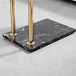 FCMLD Freestanding Towel Racks Bathroom Accessories Natural Marble Stand on Floor Towel Rail Stand Clothes Rack