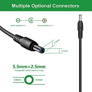 YLYLXIMA 48V 2A Power Supply Adapter 48V 96W charger AC 100-240V to DC 48V 2A Adapter US Plug 5.5 x 2.5mm for PoE Switch, LCD Monitor, LED Strip, Router.(Notice! Not Suitable for Battery Charging).