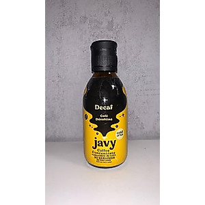Javy Coffee Concentrate - Cold Brew Coffee, Perfect for Instant Iced Coffee, Cold Brewed Coffee and Hot Coffee, 35 Servings - Original Decaf