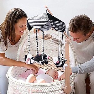 Crib Mobile, Baby Mobile for Crib, Mobile Holder for Crib, Crib Mobile Arm Baby Mobiles, Mobile Arm for Crib, 19-37 Inch Adjustable, 100% Beech Wooden, Sleek Scandinavian Design