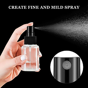 ARTIBETTER 40Pcs Spray Bottle Replacement Pump Oils Spray Tops for Fine Mist Sprayer Cosmetic Spray Bottle Size 24/410(Diameter/Circumference)