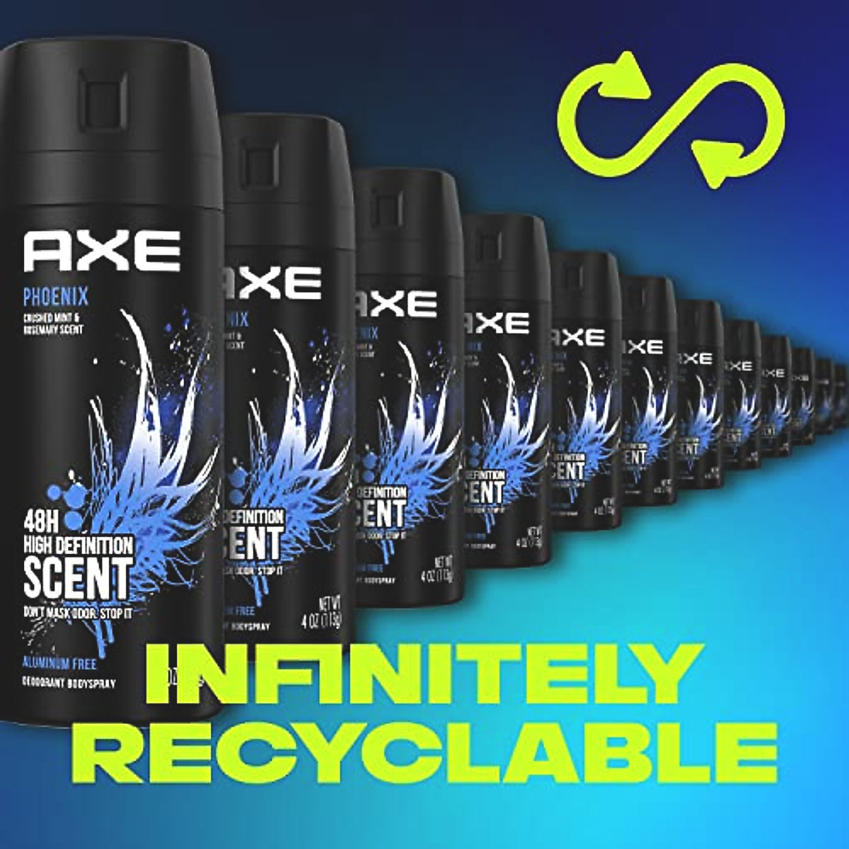AXE Body Spray Deodorant Phoenix for Long Lasting Odor Protection Deodorant for Men Formulated Without Aluminum 4.0 oz