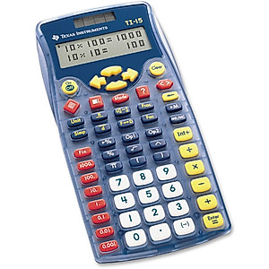 Texas Instruments® TI-15 Explorer Elementary Calculator