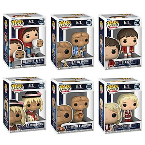 E.T. 40th Anniversary Funko Pop! Complete Set (6)
