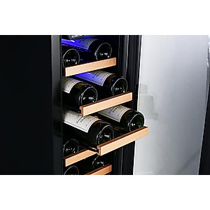 EdgeStar CWR182SZ 12 Inch Wide 18 Bottle Built-In Wine Cooler