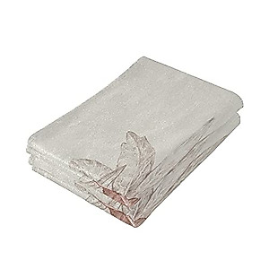 ALAZA Hand Towels 2 Packs, Vintage Peony Flower Kitchen Dish Bathroom Towels Kitchen Face Wash Cloths, 28 x 14 inch