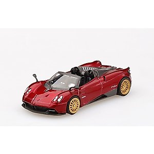 Mini GT New DIECAST Toys CAR 1:64 Pagani Huayra Roadster (RED) (USA Exclusive) - MIJO Exclusives MGT00050-MJ