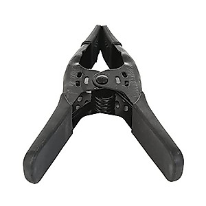 Lot of 8-6" inch Spring Clamp Large Super Heavy Duty Spring Metal All Black - 2.5 inch Jaw opening