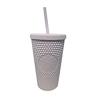Starbucks 2021 Holiday Bling Studded Cold Cup Tumbler 24oz (Lavender Purple)