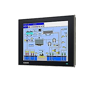 (DMC Taiwan) LCD Display, 12.1" XGA Ind Monitor w/Resistive TS (VGA/DP)