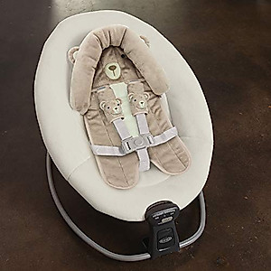 Travel Bug by GoldBug Baby & Toddler 3-Piece Head Support & Strap Covers Set for Car Seats & Strollers - Bear