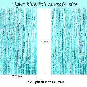 Hombae Mermaid Birthday Decorations, Mermaid Party Decorations Supplies Kit, Mermaid Cake Decorations, Mermaid Theme Birthday Decorations, Mermaid Banner Cake Topper Paper Fans with Cute Cut Outs