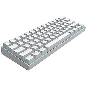 FEDRUI Gaming Keyboard, Mechanical Gaming Keyboard, Bluetooth Wired Backlit Gaming Keyboard for Office or Home