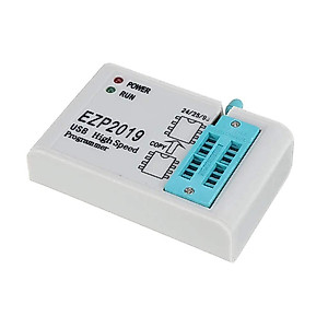 Sara-u EZP2019 High Speed USB SPI Programmer Support 24 25 93 Series Chips EEPROM 25 Flash BIOS Chip with 8 Socket
