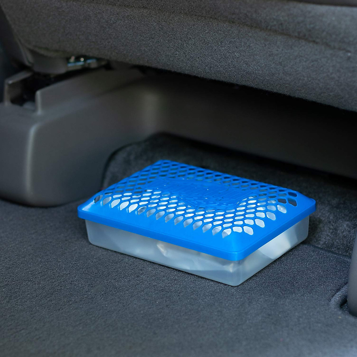 DampRid LoProfile Refillable Moisture Absorber, 10.5 Oz with Fresh Scent Fragrance Slim for Small Spaces like Vehicles, Shelves or Under Beds Remove Excess Moisture and Create Fresher, Cleaner Air