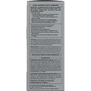 L'Oreal Paris Feria Multi-Faceted Shimmering Permanent Hair Color, 21 Starry Night (Bright Black), Pack of 1, Hair Dye