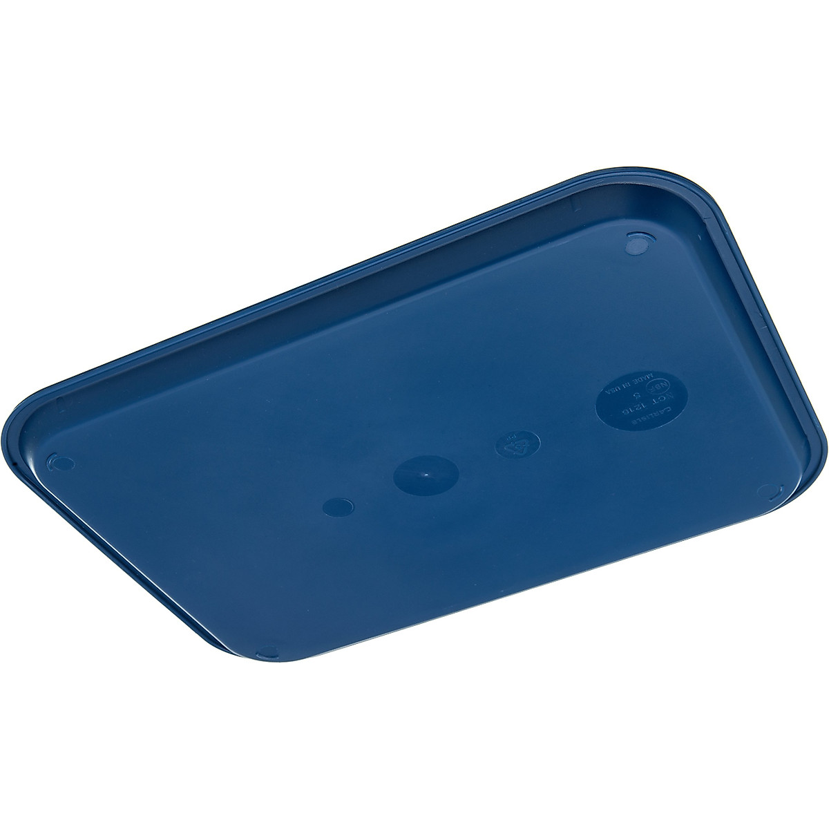 CFS CT121614 Café Standard Cafeteria / Fast Food Tray, 12" x 16", Blue (Pack of 2)