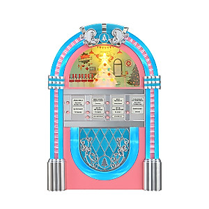 Mr. Christmas Rock-O-Rama Juke Box-Pink Christmas Decoration