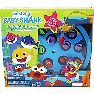 Cardinal Games 6054916 Baby Shark Gone Fishing Game, Multi Colour