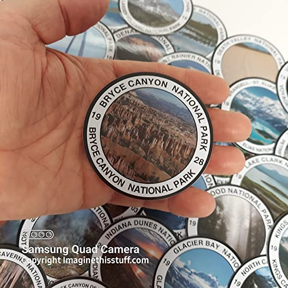 All 63 National Park Stickers - 3 inches Each