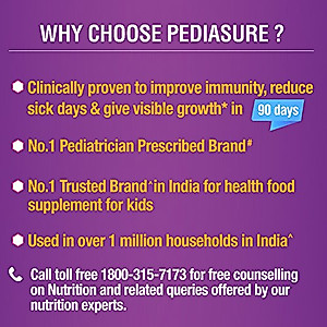 Abbott Pediasure Vanilla Refill Pack 750gm