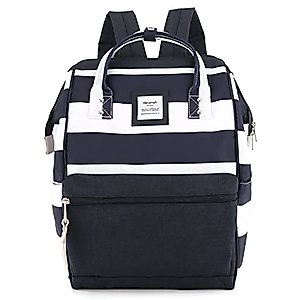 Himawari Travel School Backpack with USB Charging Port 15.6 Inch Doctor Work Bag for Women&Men College Students(USB TWZQ)
