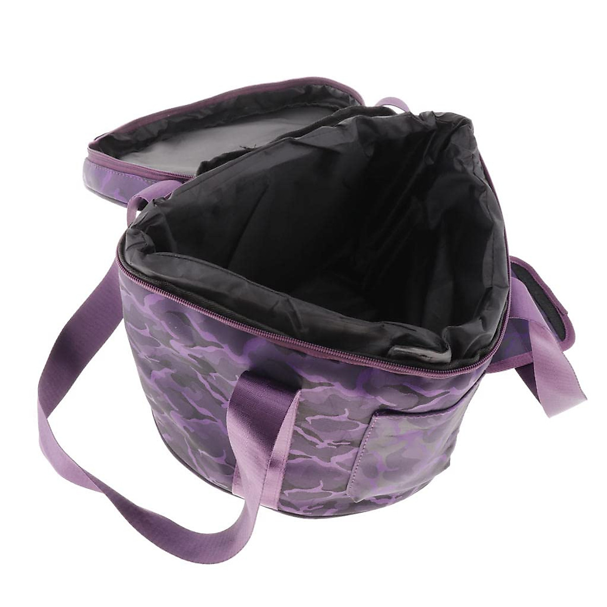 Carrying Case Padded Travelling Bag Oxford Cloth Purple for Bowl Parts, 8inch