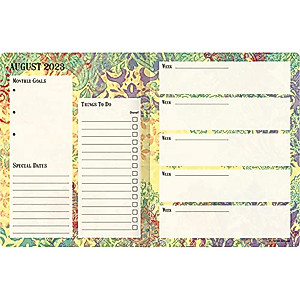 WSBL Bohemian 2024 Monthly Planner (24997050010)