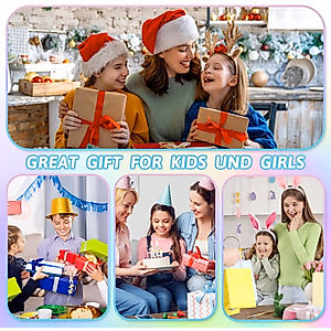 Yangmei Easter Basket Essentials, 12 Rainbow Pencils, Easter Basket Stuffers for Teens, Gifts for Teens Girl Stuff, Art Supplies for Kids 9-12, Gifts for 5-12 Year Old Girl, Arts and Crafts for Kids