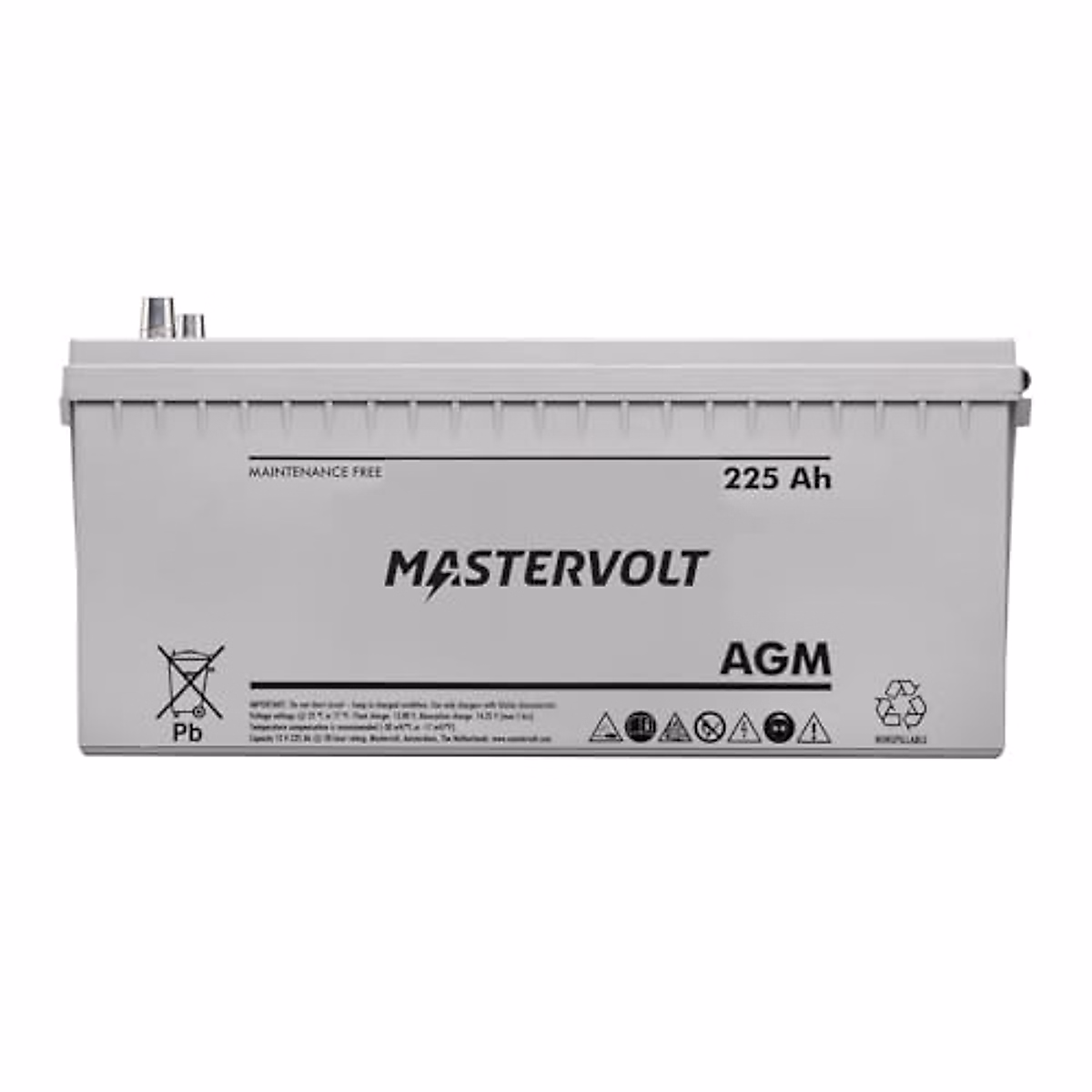 Mastervolt 62002250 Mv 12/225 Ah Agm Battery