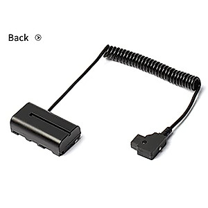 ZITAY D-tap Ptap to NP-F550 Dummy Battery Compatible for Sony NP-F550/770/570 NP-F970 Power LED Light Feelworld Atomos Ninja Monitor for DP30 LE Vmount AB Battery