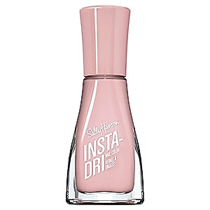 Sally Hansen Insta Dri, Petal Pusher, 3-in-1 Formula, Color Nail Polish, 0.31 Oz, Quick Dry Nail Polish, Nail Polish, Top Coat Nails, Full Coverage Formula, One Stroke, One Coat