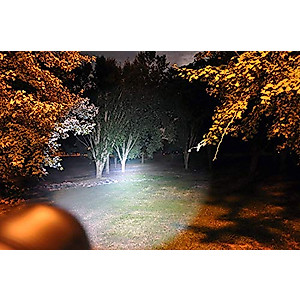 Solaray (New) Handheld LED Tactical Flashlights – Professional Series ZX-1 (2 Pack) – Bright High Lumen, 5 Light Modes, Adjustable Focus, Water Resistant - Great Gift for Men