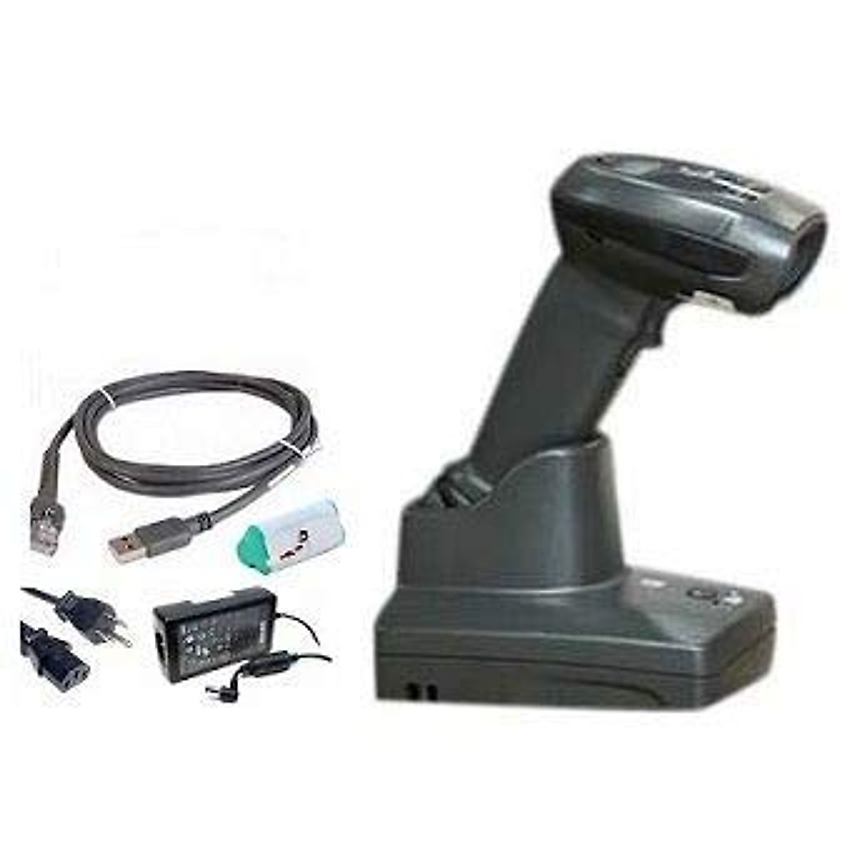 Zebra DS6878 Bluetooth 2D/1D Barcode Scanner, Handsfree Charger (Complete Kit) | for Computers, Laptops, Point of Sale, Direct Pairs to Android + iOS (Renewed)