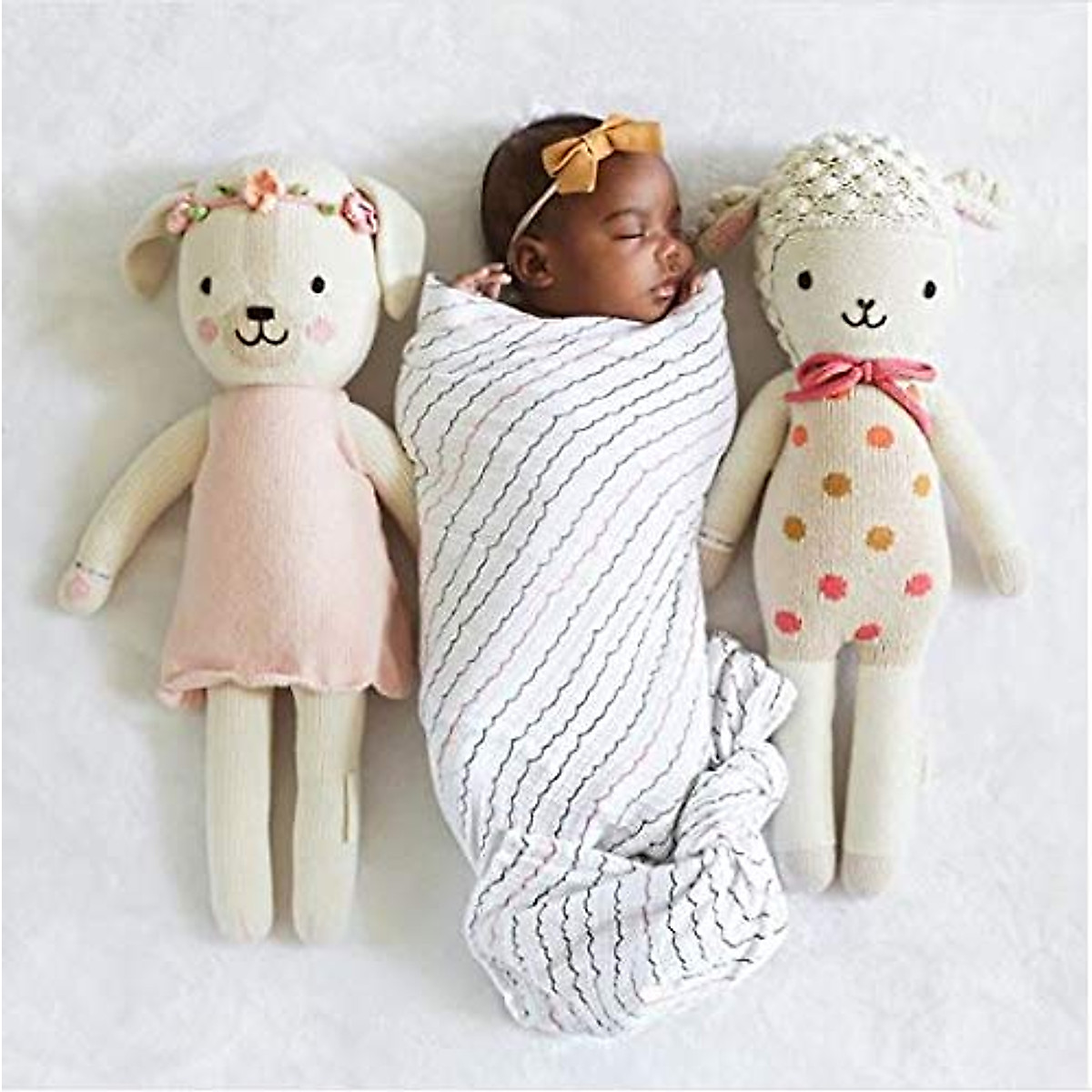 Muslin Swaddle Blanket 100% Soft Muslin Cotton 3 Pack 47"x 47" (Hot Pink)