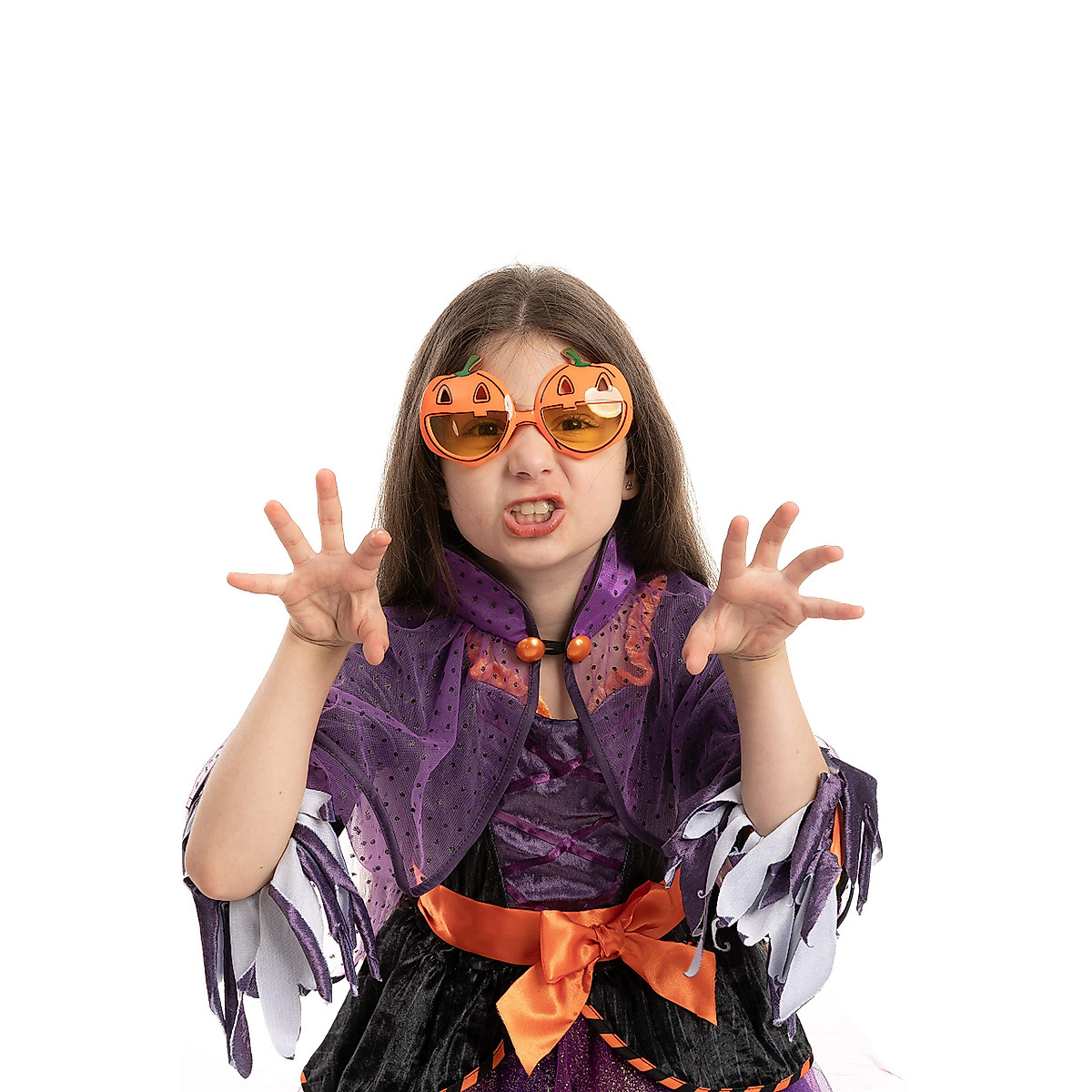 JOYIN 8Pcs Halloween Glasses Frame Costume Eyeglasses Halloween Eyeglasses Halloween Party Glasses for Kids Boys Girls Halloween Party Supplies and Party Favors, Assorted Styles (One Size Fits All)